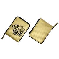 China Blank Laser Engravable Vegan PU Leather Pocket Wallet & Card Case for sale