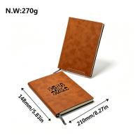 China A5 Blank Laser Engravable PU Leatherette Notebook Journal Diary, Laserable cover, ideal craft blanks for corporate promotional presents, school and office DIY engraving projects for sale