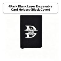 China Blank Laser Engravable Vegan PU Leatherette Card Holders
One-Touch Pop-out design, cash pocket & stainless steel inner tray, laserable blanks for CO2 laser & DIY engraving gifts for sale