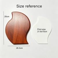 China ZELOYAUT Multi Styles Sublimation Wood Medal Blanks, Wood Trophy Blanks for Printing MDF Award Frame Crafts&Gifts Custom for sale