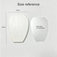 China ZELOYAUT Multi Styles Sublimation Wood Medal Blanks, Wood Trophy Blanks for Printing MDF Award Frame Crafts&Gifts Custom for sale