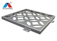 China Anti Dirt Laser Cut Perforated Aluminum Decorative Wall Panel 3mm Custom Size for sale