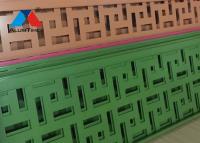 China Perforated Aluminum Exterior Wall Panels Fireproof 2mm 3mm for Bank School Airport for sale