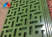 China Perforated Aluminum Exterior Wall Panels Fireproof 2mm 3mm for Bank School Airport for sale