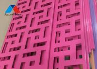 China PVDF Coated Aluminum Decorative Perforated Panel for Exterior Wall Cladding 3mm for sale