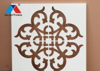 China Aluminum Wall Partition Panels 2mm Thickness PVDF Coating Decorative Metal Wall Tiles for sale
