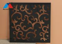 China Durable PVDF Coated Perforated Aluminum Sheet 1220x2440mm 2.0mm for sale