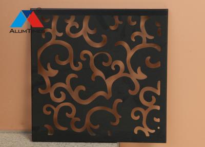 China Durable PVDF Coated Perforated Aluminum Sheet 1220x2440mm 2.0mm for sale