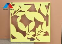 China Durable PVDF Coated Perforated Aluminum Sheet 1220x2440mm 2.0mm for sale