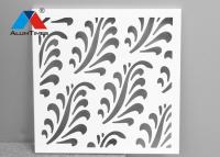 China Durable PVDF Coated Perforated Aluminum Sheet 1220x2440mm 2.0mm for sale