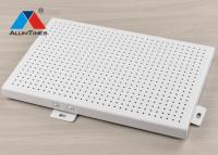China Ral Color Aluminum Perforated Metal Screen Sheet 1.5-6mm for Public Buildings for sale