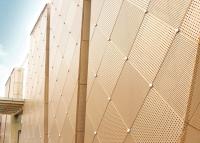 China Decorative Aluminum Perforated Panel Fireproof Laser Cut Screen 3003 Alloy Custom Size for sale