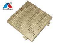 China Outdoor Fireproof Aluminium Perforated Panel 2.0mm for Building Decoration for sale
