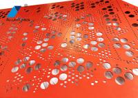 China Decorative Aluminium Facade Panels With PVDF Coating Powder Coating for sale
