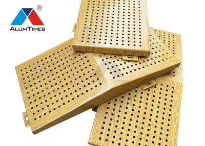 China Architectural Perforated Metal Wall Panel , 3003 Alloy Aluminium Facade Cladding Panels for sale