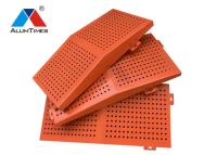 China Decorative Engraved Aluminum Perforated Panel 3mm PVDF Coating for Exterior Wall Cladding for sale