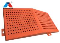 China Decorative Engraved Aluminum Perforated Panel 3mm PVDF Coating for Exterior Wall Cladding for sale