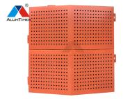 China Decorative Engraved Aluminum Perforated Panel 3mm PVDF Coating for Exterior Wall Cladding for sale