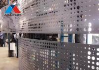 China Anti Corrosion Perforated Aluminium Sheet Wall Panel 2.0mm 2400mm for Bank Decoration for sale