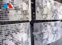 China Anti Corrosion Perforated Aluminium Sheet Wall Panel 2.0mm 2400mm for Bank Decoration for sale