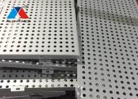 China Exterior Decorative Aluminium Perforated Panel for Metro Station Hotel Airport 2mm Thickness for sale
