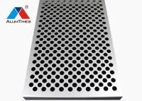 China Recyclable Aluminum Perforated Panel 2mm Thickness Exterior Decorative Mesh for Building Facade for sale