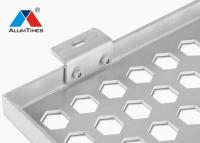 China Recyclable Aluminum Perforated Panel 2mm Thickness Exterior Decorative Mesh for Building Facade for sale