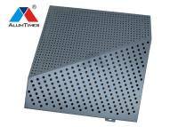 China Customized Curved Aluminum Perforated Panel 1.5mm 4mm for Airline Lounge Decoration for sale