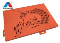 China Customized Curved Aluminum Perforated Panel 1.5mm 4mm for Airline Lounge Decoration for sale