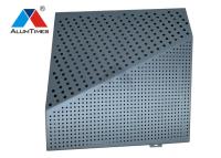 China Customized Curved Aluminum Perforated Panel 1.5mm 4mm for Airline Lounge Decoration for sale