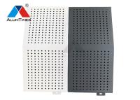 China Anti Corrosion Aluminium Perforated Panel 0.7mm Custom Exterior Wall Cladding for sale