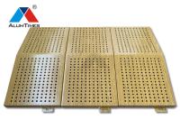 China CNC Cut Aluminum Wall Panels 3mm PE PVDF Coating for Exterior Cladding for sale