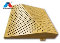 China CNC Cut Aluminum Wall Panels 3mm PE PVDF Coating for Exterior Cladding for sale