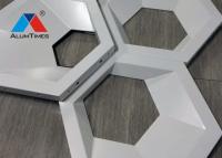 China Recyclable Perforated Aluminium Panels 10mm Thick for Curtain Wall Construction for sale