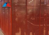 China 4x8FT Aluminum Expanded Metal Mesh Sheet 1.5mm 2.0mm Thickness for Wall Cladding for sale