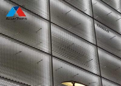 China 3003 3105 Alloy Aluminium Expanded Metal Mesh Sheet 1.5-6mm Thickness for Building Decoration for sale