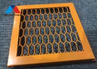 China Ral Color Aluminium Mesh Panels , Decorative Expanded Metal Mesh Sheet for sale