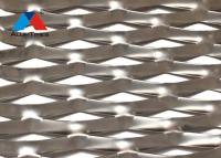 China Architectural Aluminium Wire Mesh Panels PVDF Coated For Bank for sale