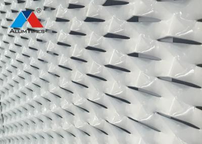 China Double Side Coated Aluminium Mesh Panels For Public Building Cladding Decoration for sale