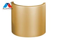 China Luxury Aluminum Round Column Cover PE Coating RAL Color 1500mm Width for Shopping Mall for sale