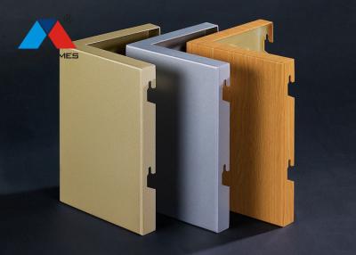 China 4mm Solid Aluminum Column Cover Panel for Building Decoration Custom Size for sale