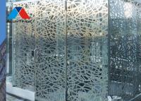 China PVDF Coated Laser Cut Decorative Aluminium Screen Panel 1.5-6mm Thickness 3003 Alloy for sale