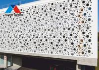 China Fire Resistant Decorative Aluminium Perforated Screen Panel 1.0-6.0mm for Airport Railway Station for sale