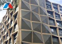 China Fire Resistant Decorative Aluminium Perforated Screen Panel 1.0-6.0mm for Airport Railway Station for sale