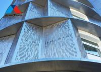 China Fire Resistant Decorative Aluminium Perforated Screen Panel 1.0-6.0mm for Airport Railway Station for sale