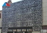 China Fire Resistant Decorative Aluminium Perforated Screen Panel 1.0-6.0mm for Airport Railway Station for sale