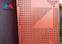 China Corrosion Resistant Decorative Aluminium Screen For Facade Cladding Curtain Wall for sale