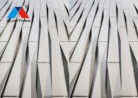 China PVDF Coated Decorative Aluminium Screen Panel 3mm for Curtain Wall Facade for sale