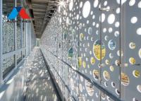 China PVDF Coated Decorative Aluminium Screen Panel 3mm for Curtain Wall Facade for sale