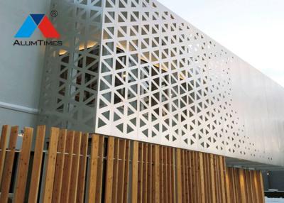 China CNC Carved Aluminium Facade Cladding Panels PVDF PPG Coated 3mm Weather Resistant for sale